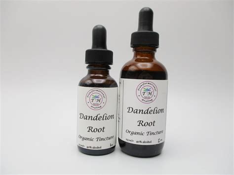 Dandelion Root Tincture Transformational Healing By Dawna