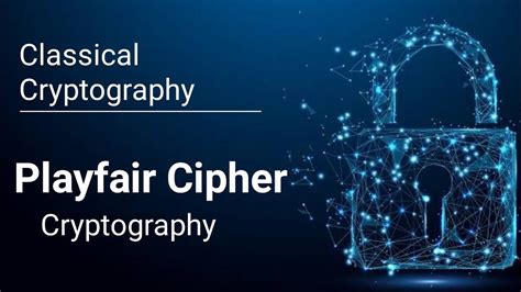 The Playfair Cipher Or Playfair Square Or Wheatstoneplayfair Cipher Is A Manual Symmetric