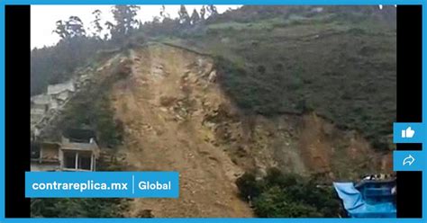 Deslizamiento Sepulta Decenas De Casas En Perú Contraréplica Noticias