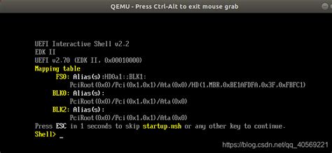 uefi开发学习2 在qemu中运行ovmf 使用ovmf csdn博客