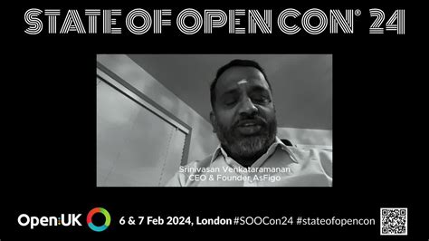 Srinivasan Venkataramanan On Linkedin Stateofopencon24 Opensource
