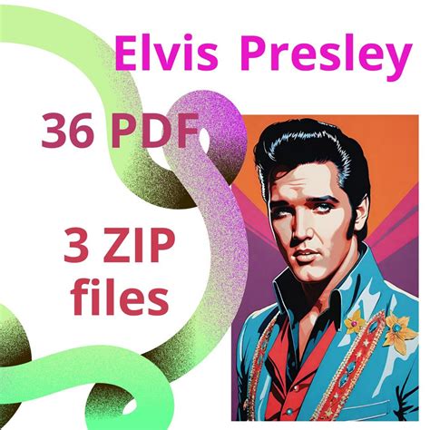 Elvis Presley Download King Of Rock Pop Art Style Vivid Portraits Rock