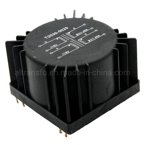 Encapsulated Pcb Mounted Toroidal Transformer For Industrial Euqipment Pcb Mount Transformer