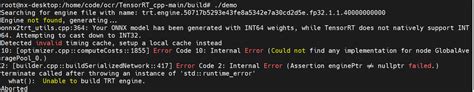 Jetson Nx上运行报错unable To Build Trt Engine · Issue 7 · Eshoyuanpaddleocrtensorrtcpp · Github