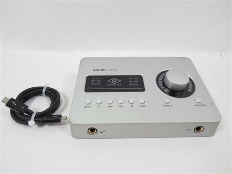 Universal Audio Apollo Solo Thunderbolt 3 Audio Interface