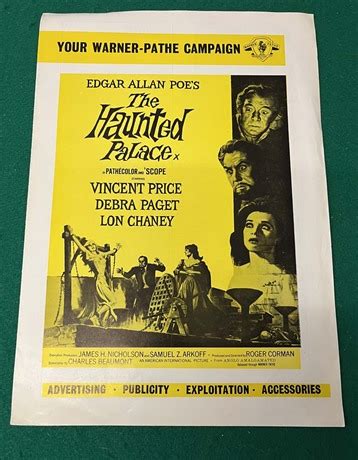 The Haunted Palace Poster CBook 1963