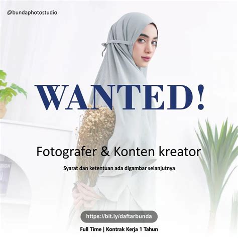 Lowongan Kerja September 2022 Bunda Photo Studio Di Solo INFO LOKER SOLO