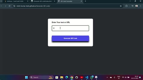 Nitish Kumar On Linkedin Webdevelopment Project Htmlcss Qrcode Developers