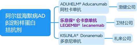记住所有fda生物药 阿尔茨海默病（ad） Donanemab 多奈尼单抗、以及阿杜卡单抗、仑卡奈单抗 肖恩记药