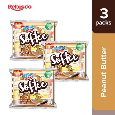 Krimstix Softee Peanut Butter 48g X 252pcsrefill Bag Set Of 3 Shopee Philippines