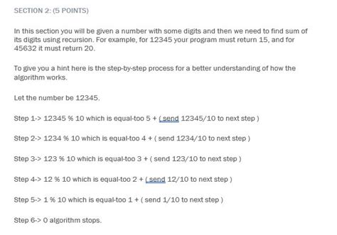 Solved Section 2 5 ﻿pointsin This Section You Will Be