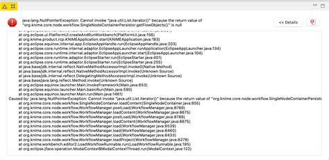 Cant Open Workflow How To Fix Knime Analytics Platform Knime