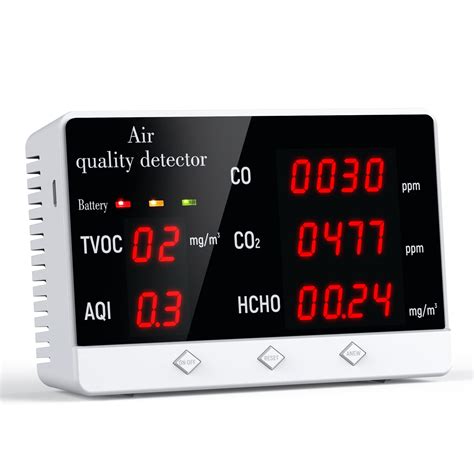 Buy Air Quality Monitor Aiment Upgraded High Accurate Sensor CO Detector In
