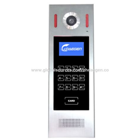 Buy Wholesale China Wireless Gsm Building Video Intercom System With Sim Card And Sd Card