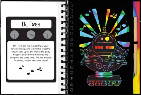 Robots Scratch And Sketch Calm Store