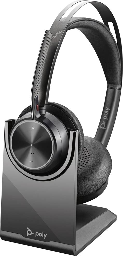 Hp Poly Voyager Focus 2 On Ear Headset Bluetooth® Stereo Schwarz Noise