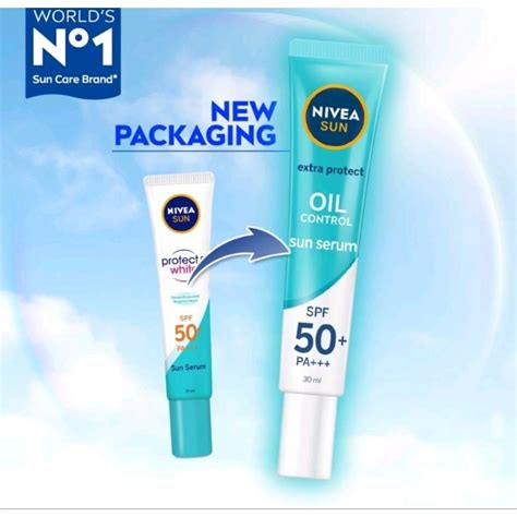 Jual NIVEA SUN FACE PROTECTION SERUM SPF 50 PA OIL CONTROL Shopee
