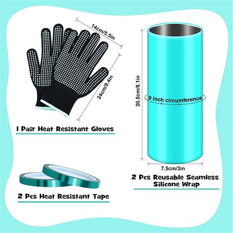 Silicone Wraps For Seamless Sublimation Tumblers 2 Grandado