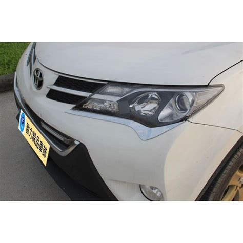 ~歐力斯~豐田 Toyota 13 16年 4代 Rav4 大燈眉 鍍鉻大燈眉 大燈飾條 燈眉 電鍍銀 蝦皮購物