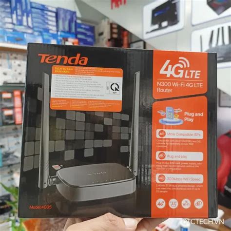 Router Wi Fi D Ng Sim G Lte Chu N N Tenda G Qtc Tech