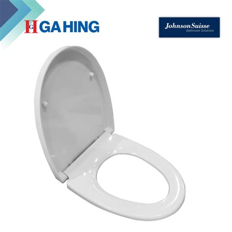Johnson Suisse Ibiza Soft Close Seat Cover Water Closet Round Seat