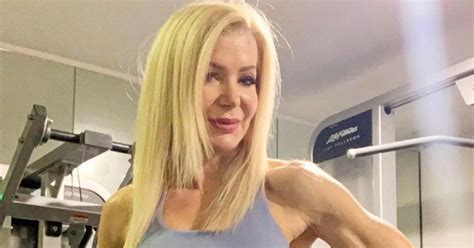 Superfit Gran 63 Flashes Bum In Gym Wear As She Shares Secret To