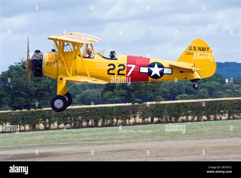 Boeing B75 Stearman Stock Photo - Alamy