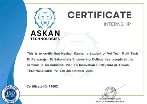 Askantechnologies Innovation Industrialvisit Learningexperience