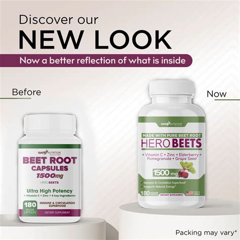 Hero Beets Capsules Gade Nutrition