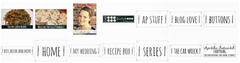 Blue Eyed Beauty Blog Blogging Tips DIY Custom Menu Bar