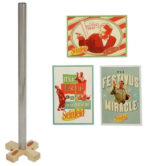 Neca Seinfeld Festivus Pole Greeting Cards 20 Toywiz