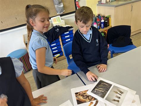Year 3 Exploring Artefacts From The Stone Age Delph Side Community Primary School