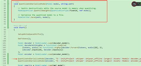 Based On Sentis Whisper Model Imports Error After Quantification
