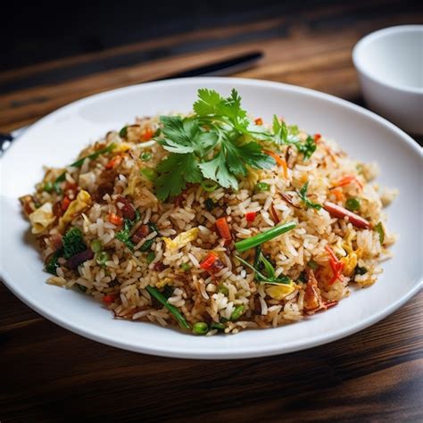 Premium Photo Sizzling And Flavorful Fried Rice Delights