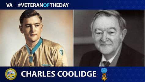 Veteranoftheday Army Veteran Charles Coolidge Va News