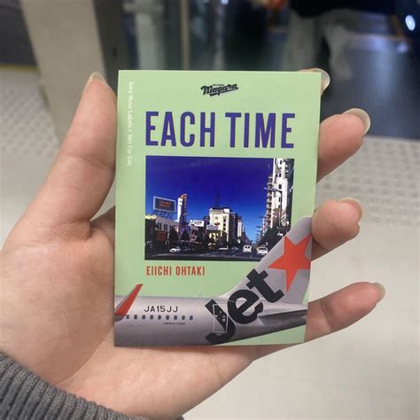 ジェットスター航空 Each Time 大滝詠一 コラボステッカー メルカリ