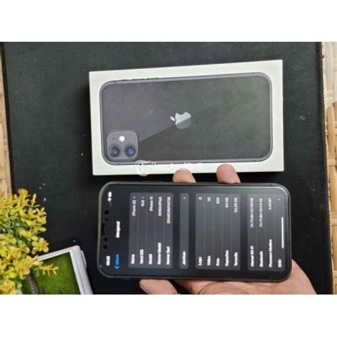 HP IPhone 11 64GB Ex IBox Bekas Mulus Garansi Panjang Baterai 100 Di