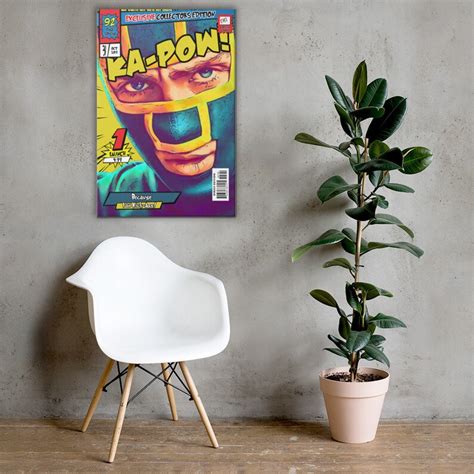 Dave Lizewski Kick Ass Comic Book Covers Art Print Etsy