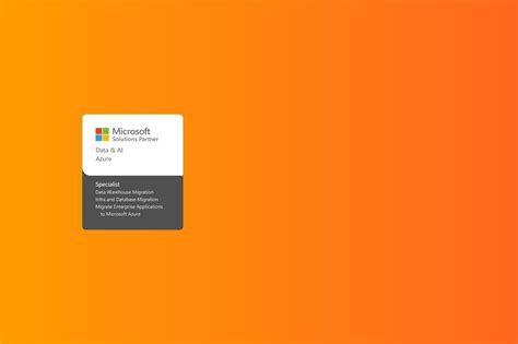 Transparity Awarded 13th Advanced Specialisation Data Warehouse
