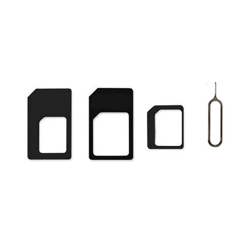 4pcs Universal Mobile Phone Nano Sim To Microstan Vicedeal