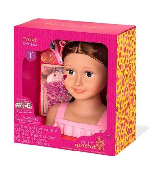Our Generation Doll Styling Head Talia Target Australia