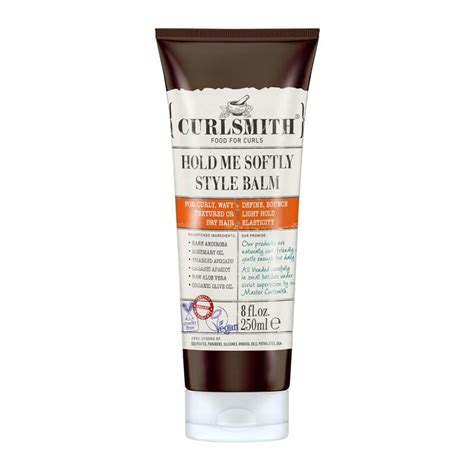 Curlsmith Hold Me Softly Style Balm Is A Lightweight Styling Cream That