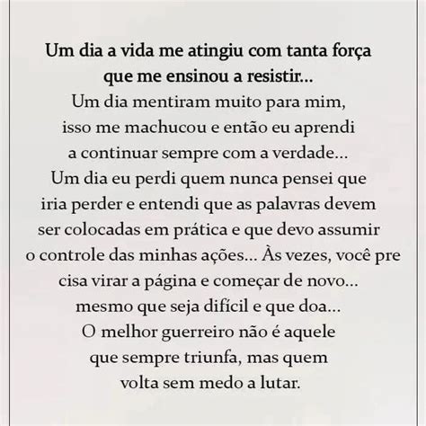 Pin de Ale em Frases Certeiras Verdades Palavras Novo começo