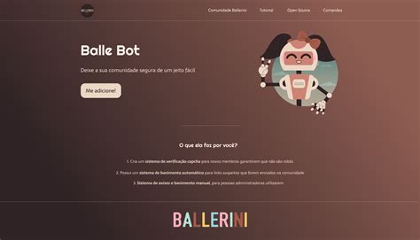 GitHub Isaquerchaves LandingPage BalleBot Landing Page Criado Na