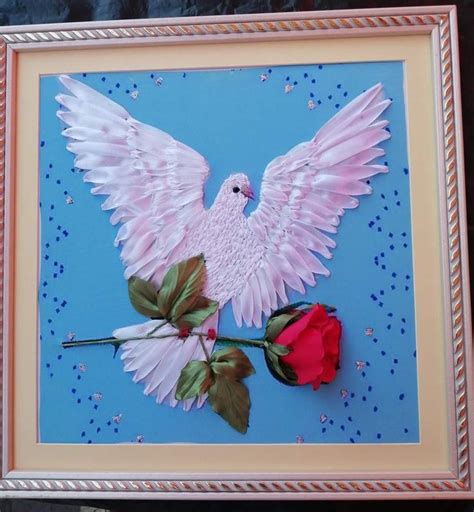 Картина голуб мира — ціна 750 грн у каталозі Картини Купити товари для дому та побуту за