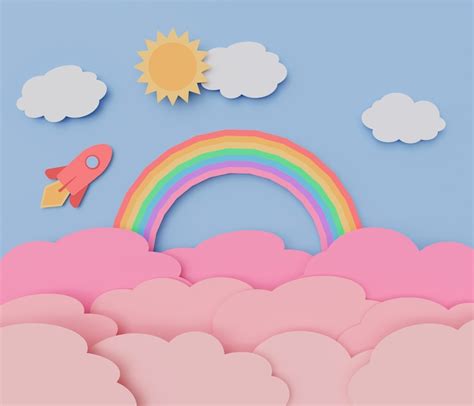 어린이날 구름 일러스트 사진 무료 고품질 사진 다운로드 Freepik