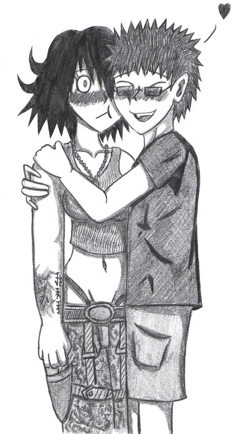 Drew And Rubi Unexpected Hug By Androklos By Drew Malone On Deviantart