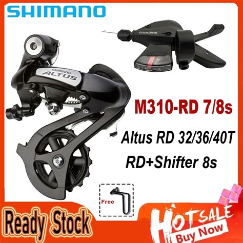 Shimano Altus M310 RD 7 8s Rear Derailleurs With 7 8 Speed Shifter RD