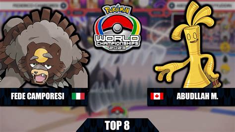 Analisis Del Mundial Top 8 Federico Camporesi 🇮🇹 Vs 🇨🇦 Abdullah
