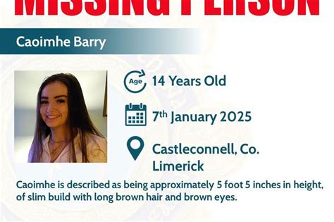 Gardaí Issue Appeal To Help Find Two 14 Year Old Girls Missing In Limerick